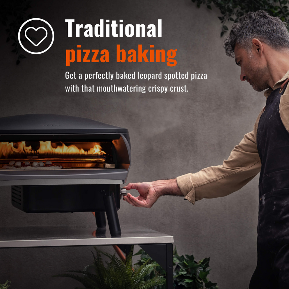 WITT Etna Fermo Gas Powered Pizza Oven 16" - Black | The Pizza Oven ...